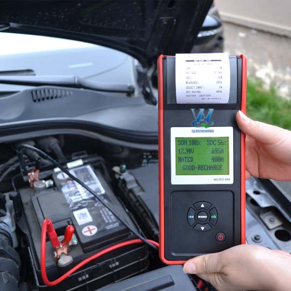 12V storage battery load tester battery analayzer