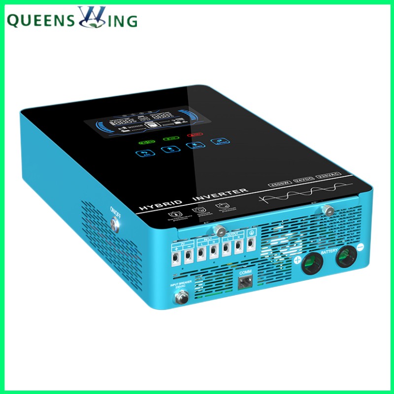 4.5KW/4500Watt 24VDC 150A MPPT Touchable Button Hybrid Solar Inverter ...