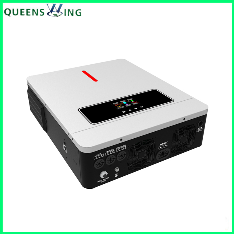 6.2KW 48VDC 120A MPPT Max. 6500W 500VDC PV Input On/Off Grid Hybrid Solar Inverter with WiFi ...