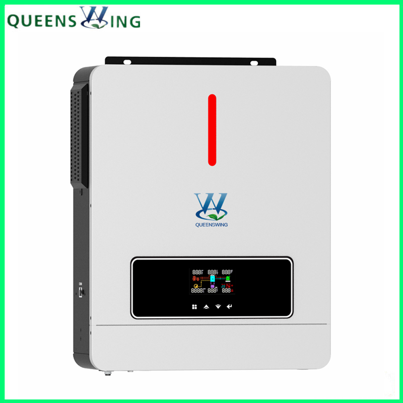 6.2KW 48VDC 120A MPPT Max. 6500W 500VDC PV Input On/Off Grid Hybrid Solar Inverter with WiFi ...