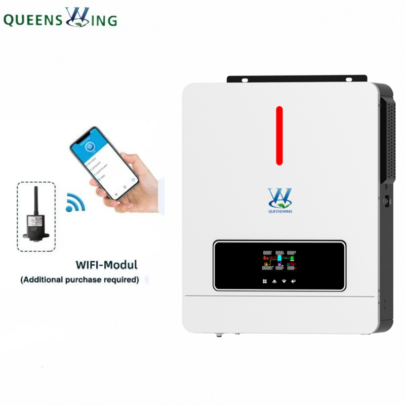 6.2KW 48VDC 120A MPPT Max. 6500W 500VDC PV Input On/Off Grid Hybrid ...