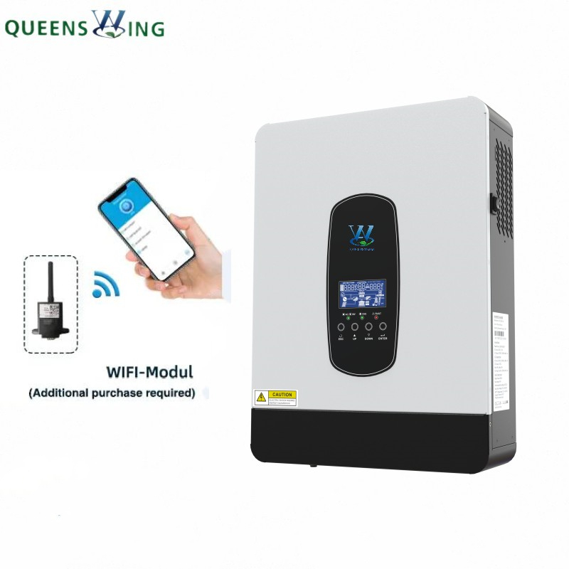 2.2KVA/1.8KW 12V 80A MPPT Hybrid Solar UPS Inverter with 2000W 450V PV Input(workable with ...